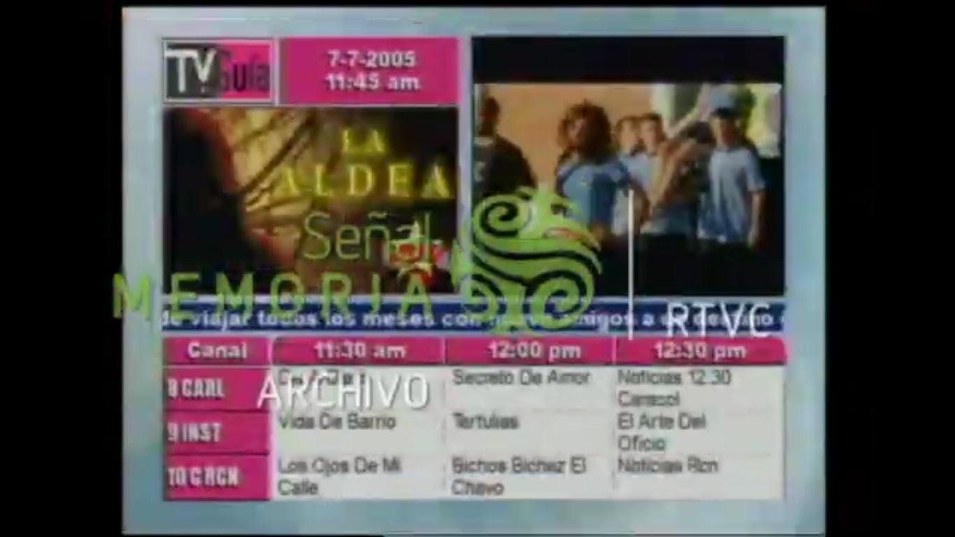canal TV Guia de TV Cable bogota (2005).jpg - Televisión - ForoMedios ...