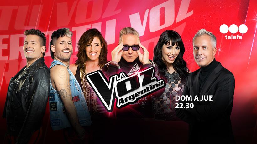 LA VOZ ARGENTINA POR TELEFE ZARATE - Logos de Aire, Cable y TDA ...